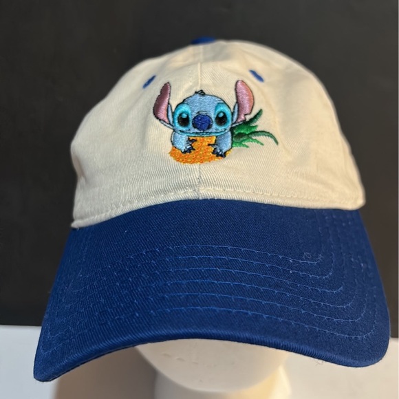 Disney | Accessories | Disneys Lilo And Stitch Strapback Hat Cap Stitch ...